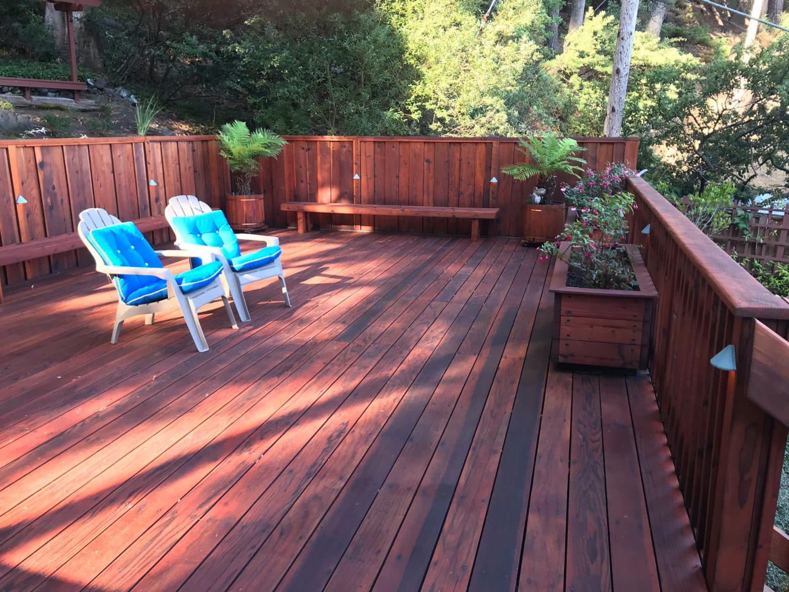 Redwood Decking - J.M. Thomas Forest Products